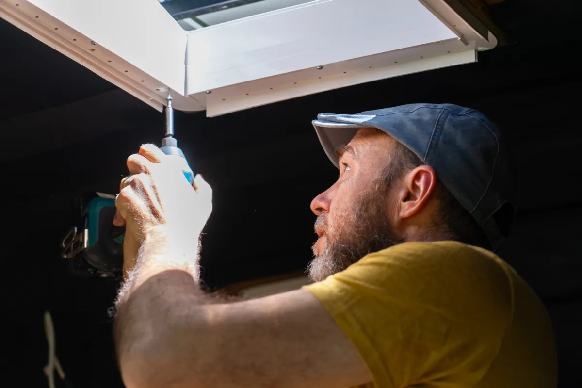 Skylights Glass Resealing - Focus On Construction LLC
